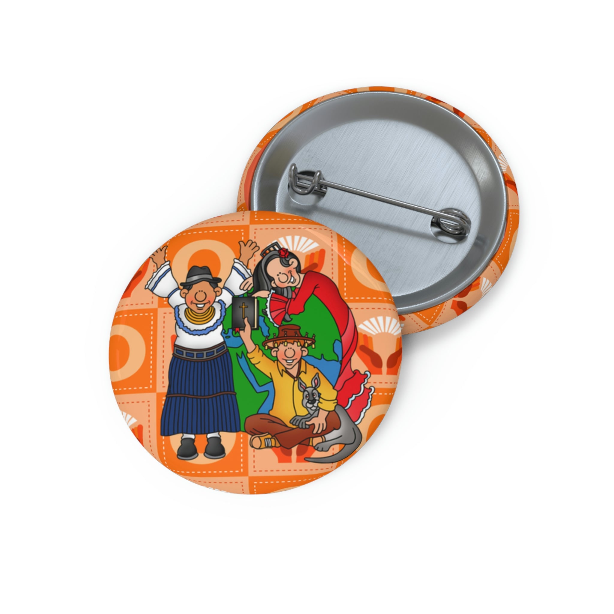 The Bible as Simple as ABC O Custom Pin Buttons – Phillip Martin
